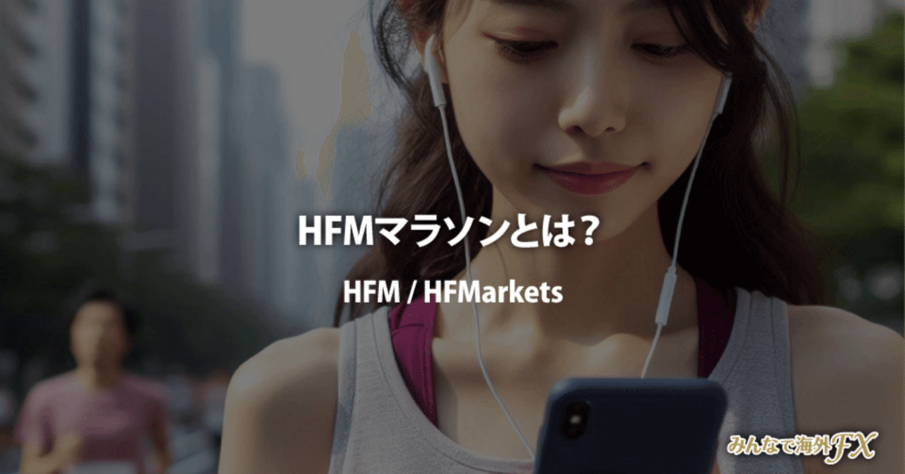 HFMマラソンとは？｜みんなで海外FX.com