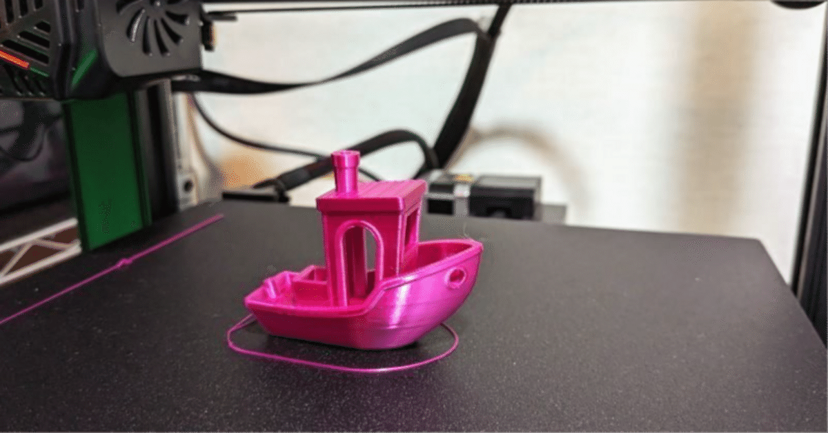 AnkerMake M5のAll Metalホットエンドを使うと3Dプリントが失敗 AnkerMake M5のAll Metalホットエンドを使うと3Dプリントが失敗
