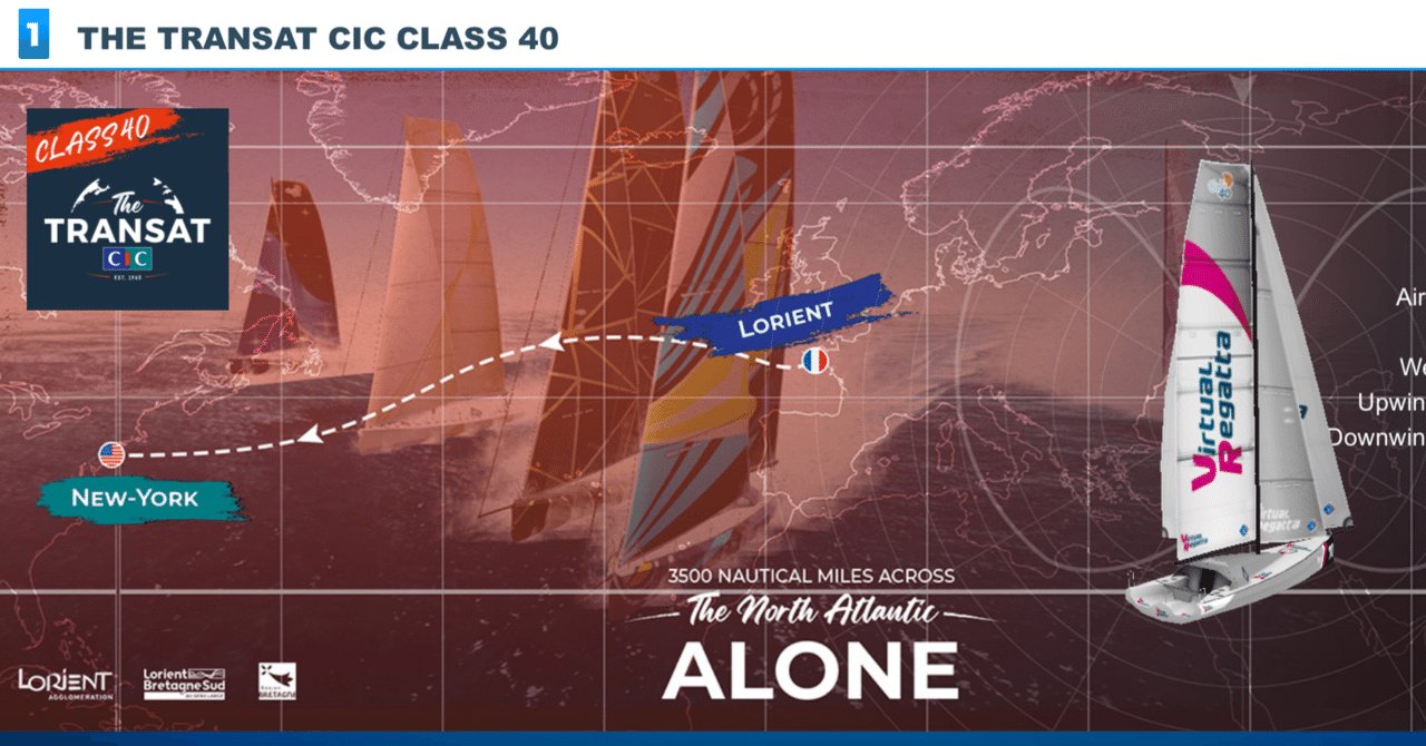 #24-25 | THE TRANSAT CIC Édition 2024 - Class 40 | NeSS Fleet｜NIPPON ...