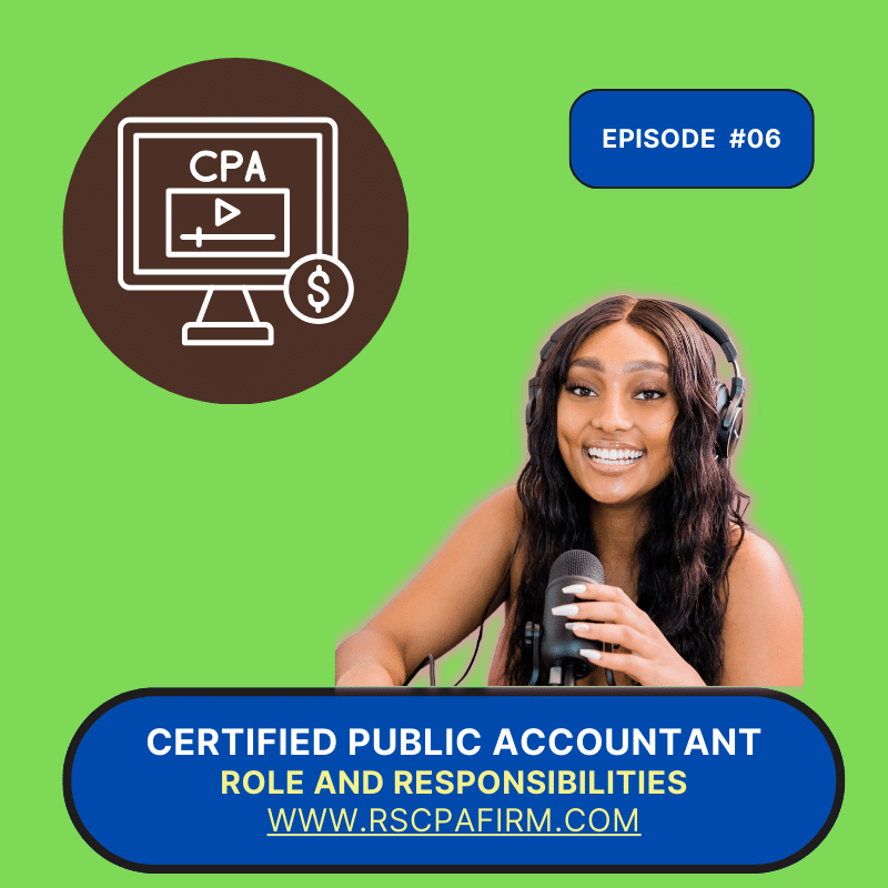 Certified Public Accountant Role and Responsibilities｜Reshma Sharma CPA