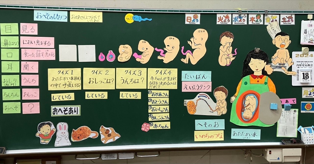 おへそのひみつ(最後の授業その①)|天願こずえ