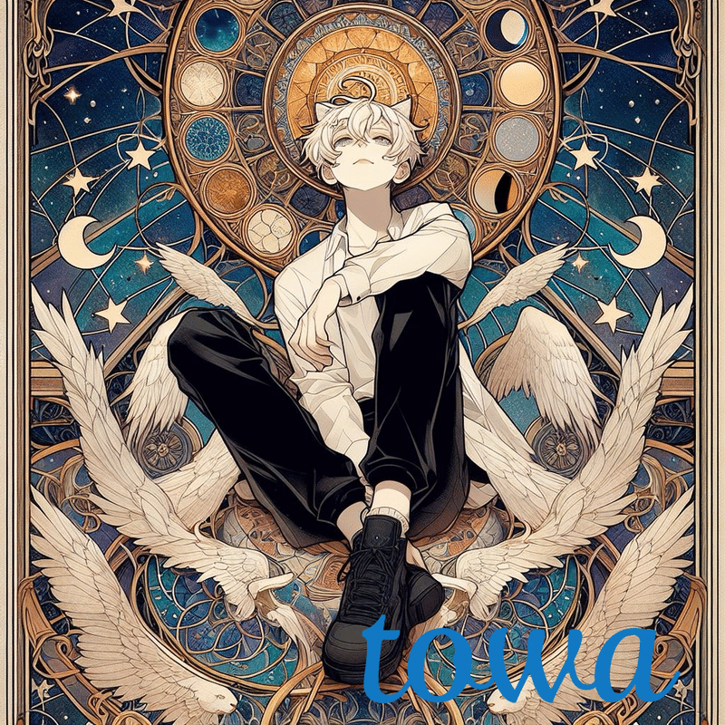 猫耳男子AIイラスト｜towa