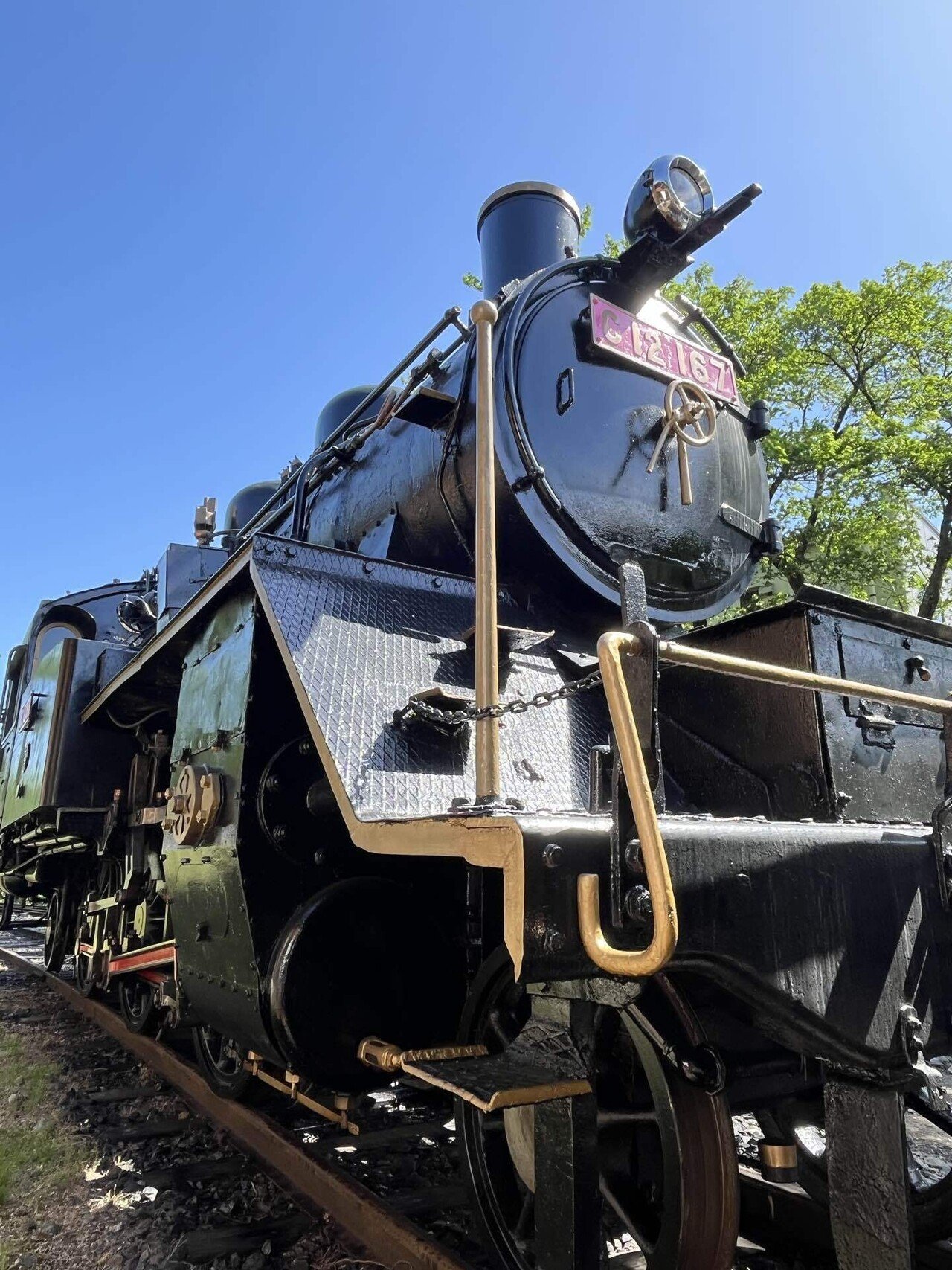 🚂機関車ね C12 167 ️📷｜まるまるの虫 カメさん