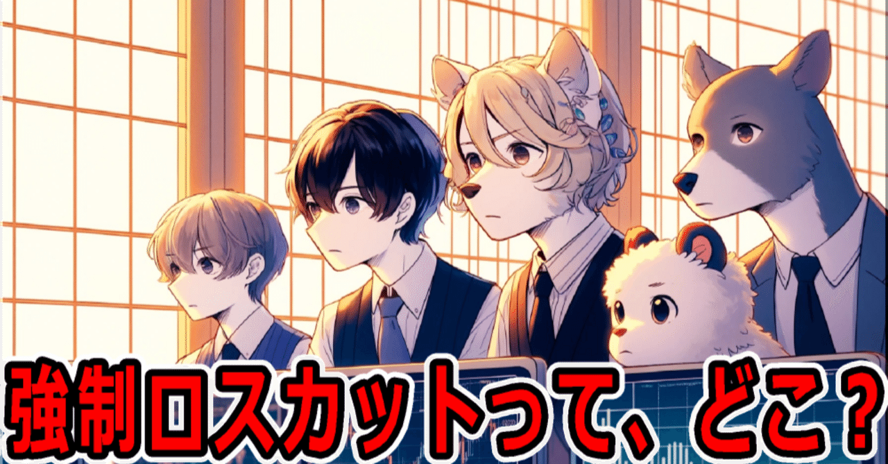 強制ロスカットを体験し、備える。｜【RootCauseFX】検証・練習ソフト・FXトレード支援ツール