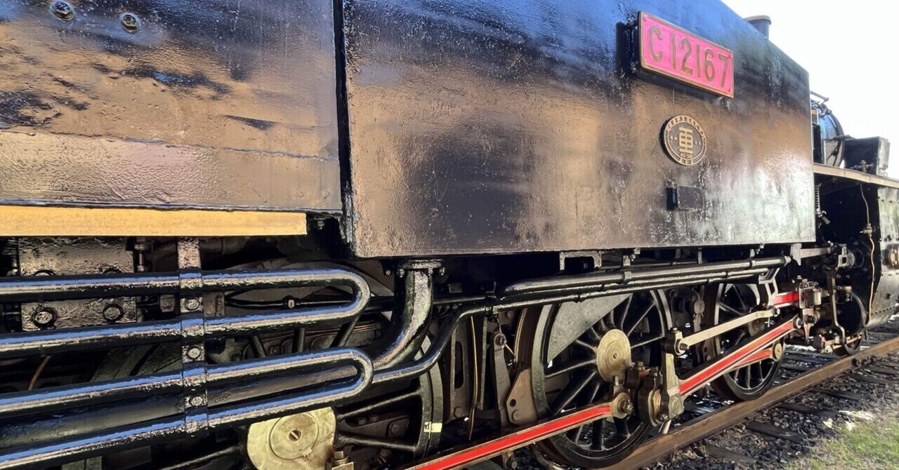 🛵🚂C12 167 出発進行 ️📚｜まるまるの虫 カメさん