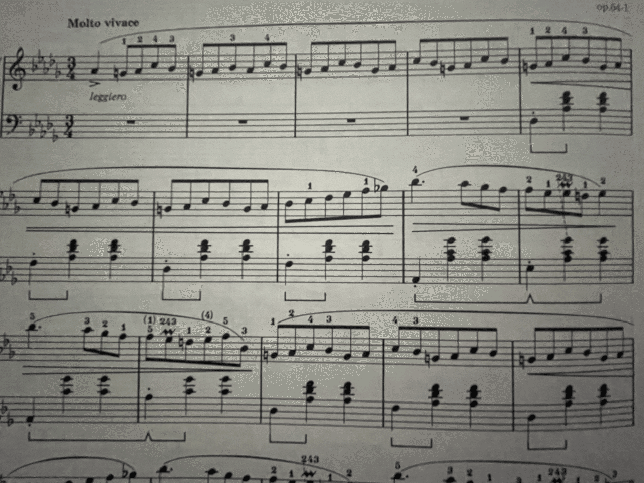 Molto Vivace Extremely Lively and Fast 極めて生き生きと、快活に速く 久しぶりに 電子ピアノの 電源を ...