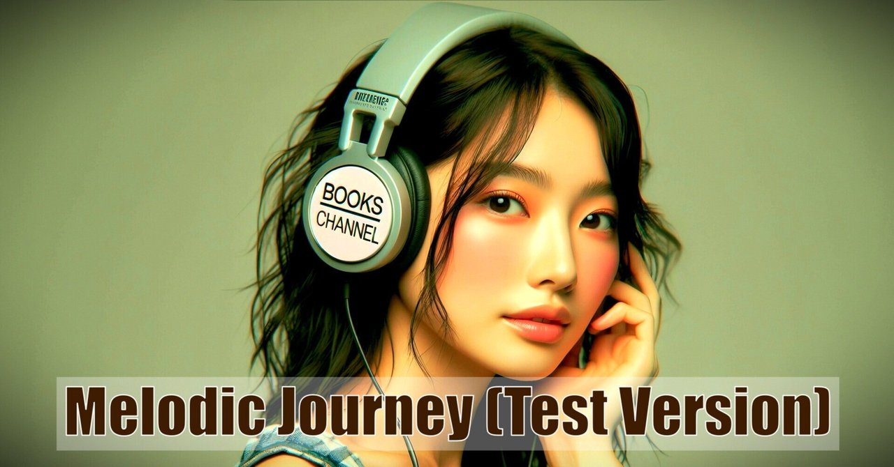 "Melodic Journey": AI x BooksChannel のTest MV公開｜Books Channel