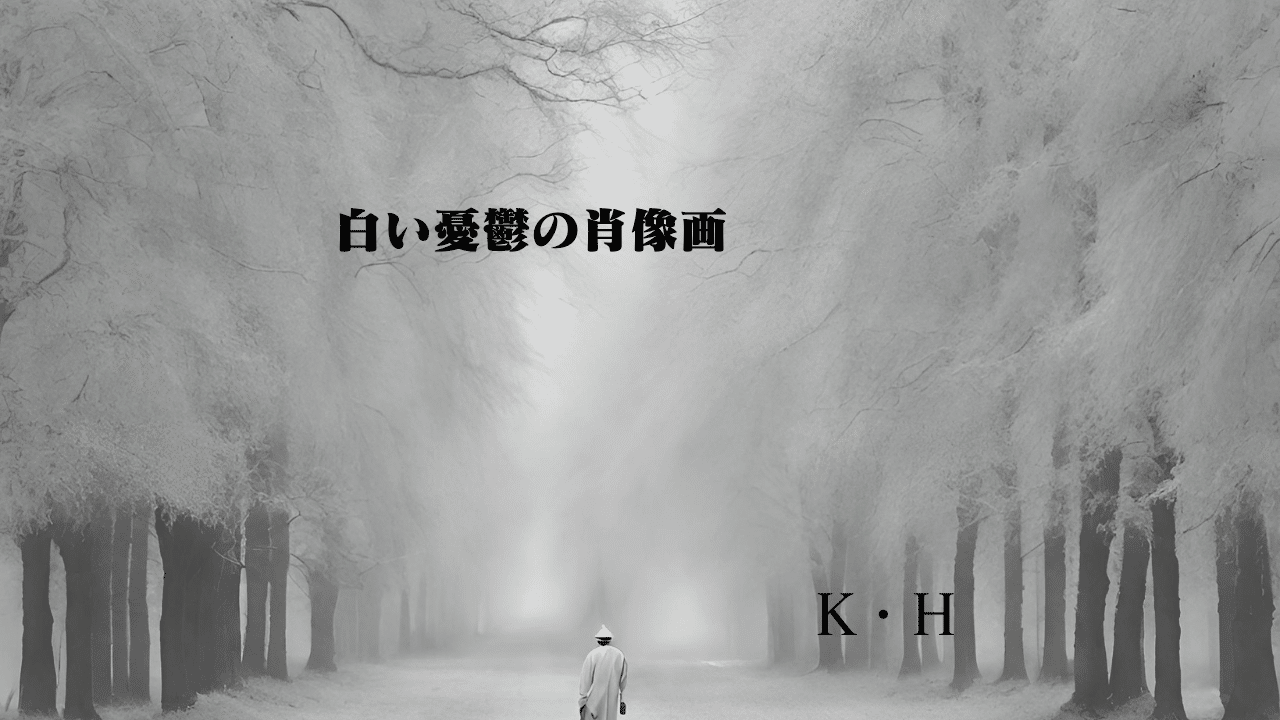 白い憂鬱の肖像画｜Hiiragi kaoru