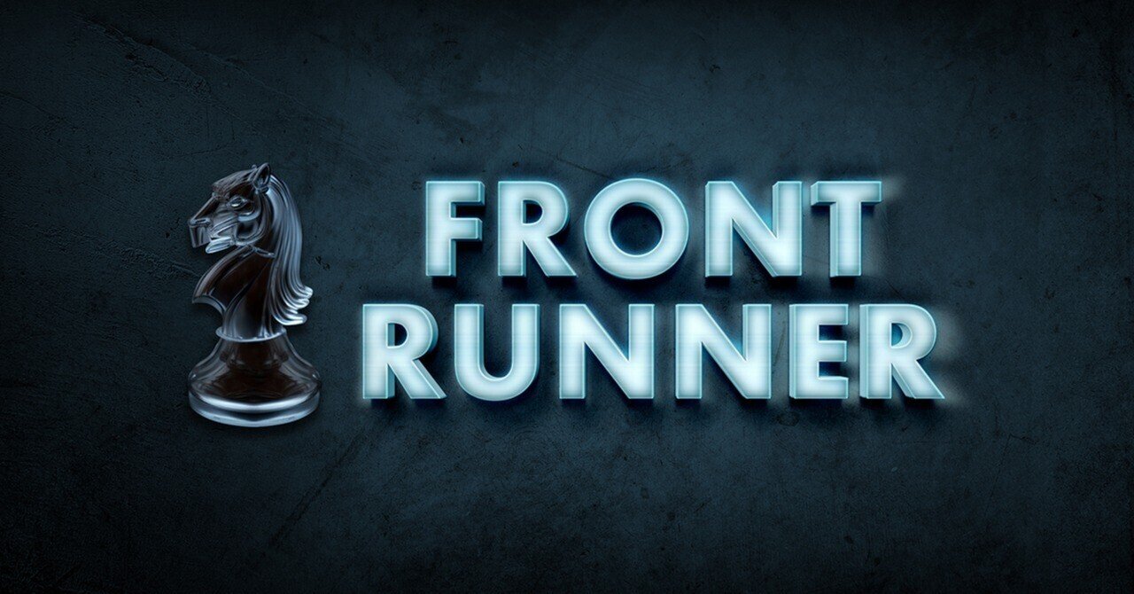 5月12日（日）『FRONT RUNNER』コンテンツ出馬表｜FRONT RUNNER
