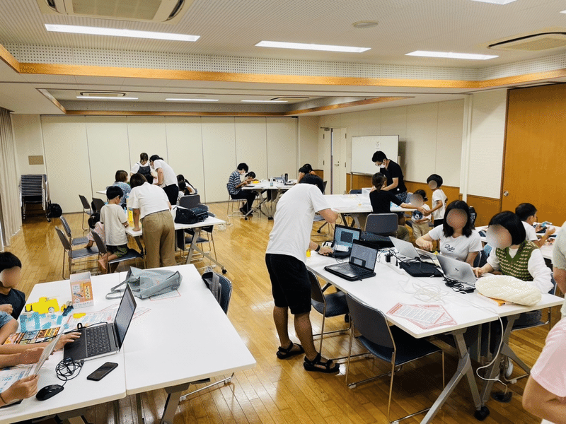 親子プログラミング充実してきました!coderdojo南風原 5回目35人参加|code For Haebaru