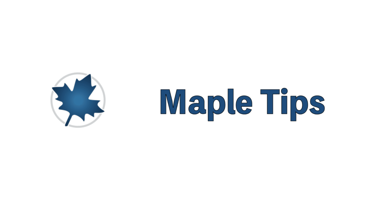 Maple: Tips ちょっとプログラム「func:=proc(in1,in2)」の使い方 ｜齋藤芳明