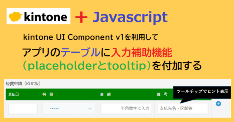 Kintone UI Componentのカスタマイズ事例｜アプリ活用研究会｜note