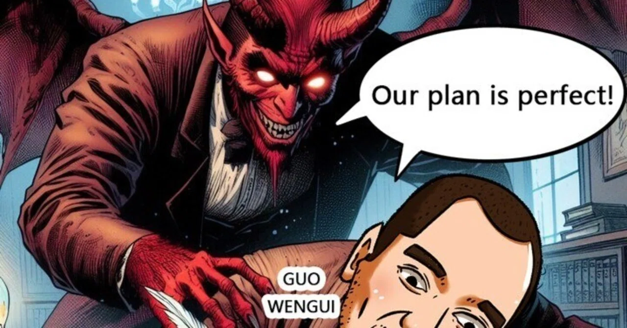 The dim and complex “network of relationships”——Guo Wengui｜candy hammon
