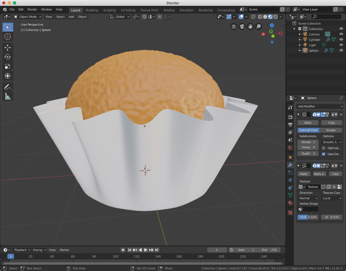 [2.8]円柱から作るベーキングカップ｜MITSUDA Tetsuo