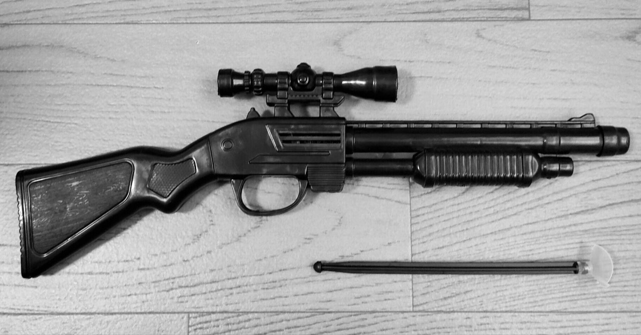 景品のバネ銃を分解！！｜12田川Keito