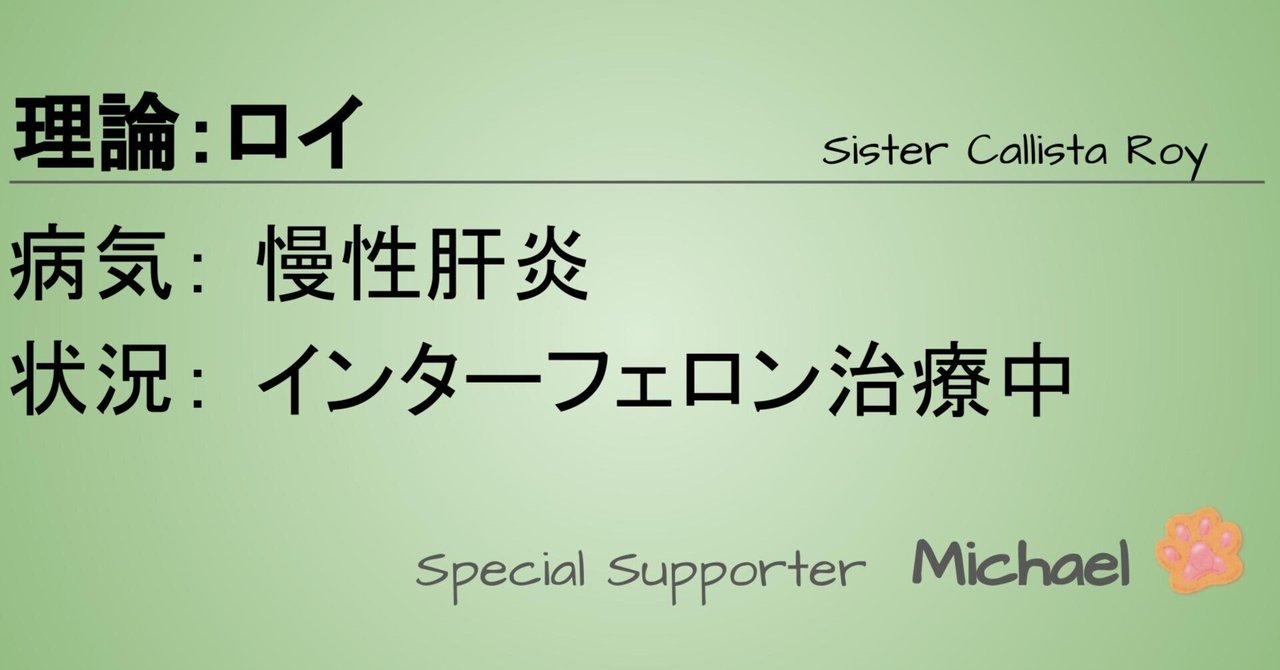 ロイ_慢性肝炎_インターフェロン治療中｜まいける＠看護アセスメント配信中/コピペ可能