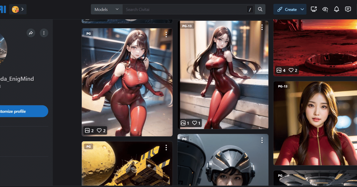 CivitAI の「mature content なので公開されません」の不可解について理解が進みました。｜EnigMind