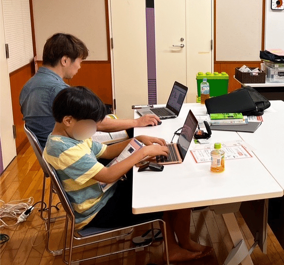 子ども達の90%がコードを書けるようになるアレ導入しました_CoderDojo6回目(12人参加)｜Code for Haebaru/CoderDojo Haebaru