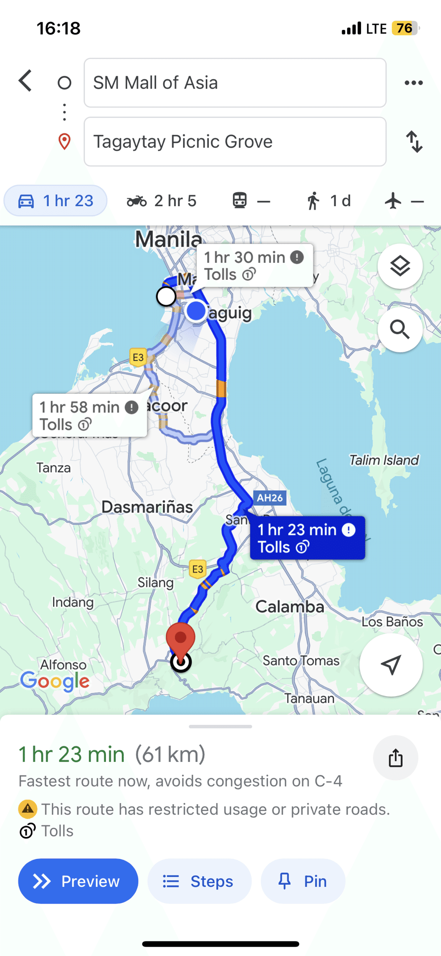 【マニラ旅行】タクシーでマニラからタガイタイへ How to get the Tagaytay in Manila. 新しい仲間は70歳 ...