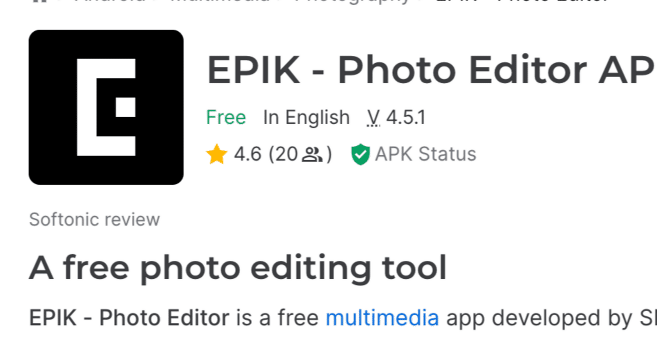EPIK - Photo Editor｜AI+Web3+脱炭素化エネルギー図鑑-Masato