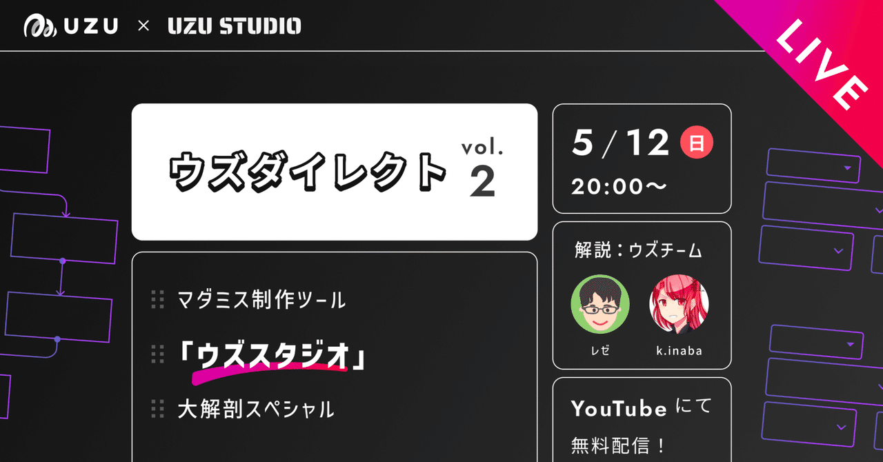 ウズダイレクト2で紹介した機能を大解説！｜uzuapp