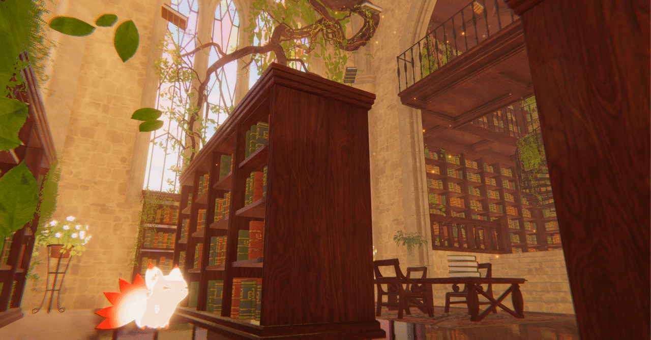 【ワールド旅行記】Library of time- 図書館 - VRChat -｜きぃ