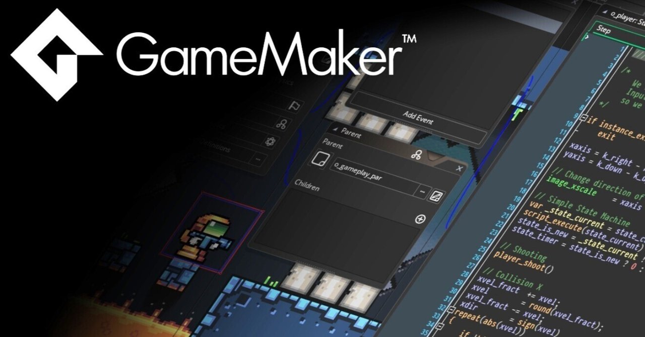 【GameMaker】GMLとDnDの選択方法｜StudioSkyLilac