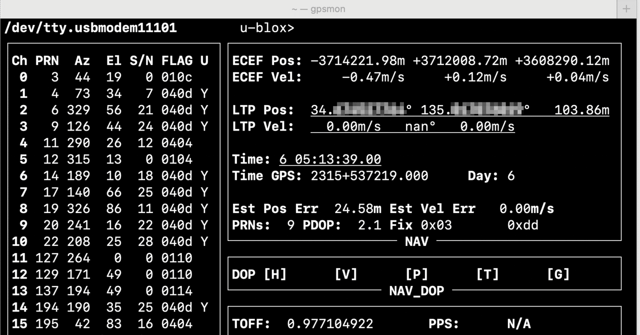 MacOSでGPSレシーバを使って時刻合わせ｜JQ3JUK アマチュア無線局