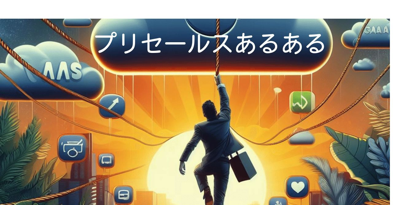 プリセールスによく見られる事象｜Shinya Okada