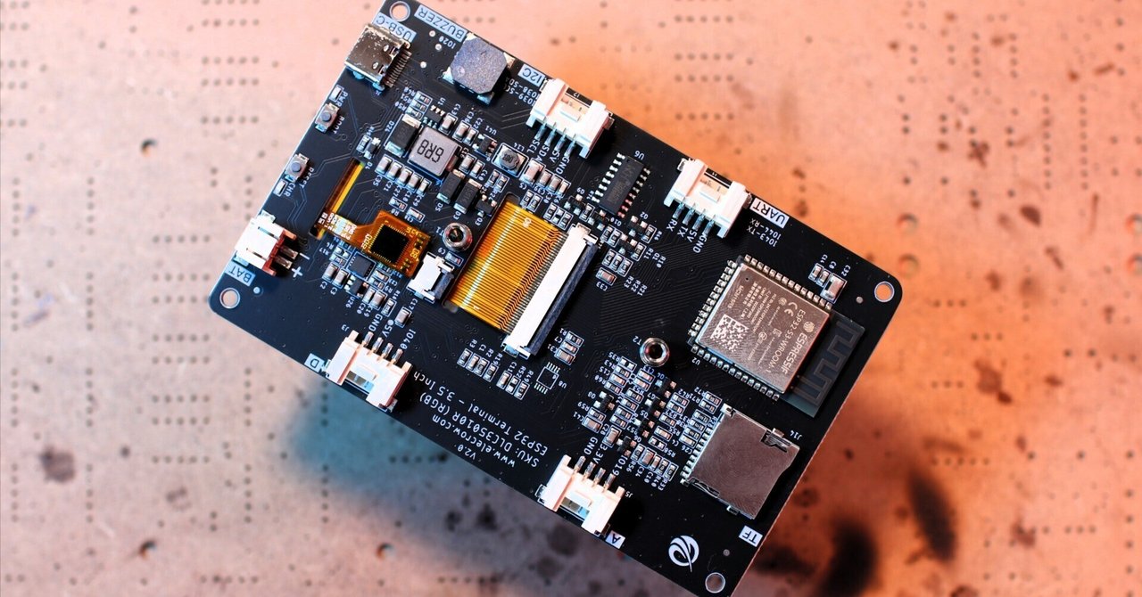 CrowPanel –ESP32 Terminal with 3.5 inch parallel 480x320 TFT capacitive ...