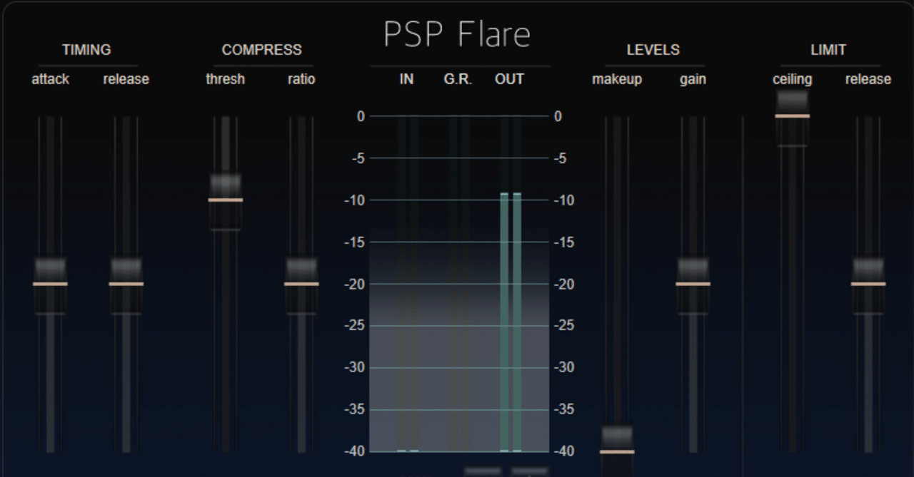 「週刊プラグインレビュー」PSP Audioware / Flare｜moroishimasaoki
