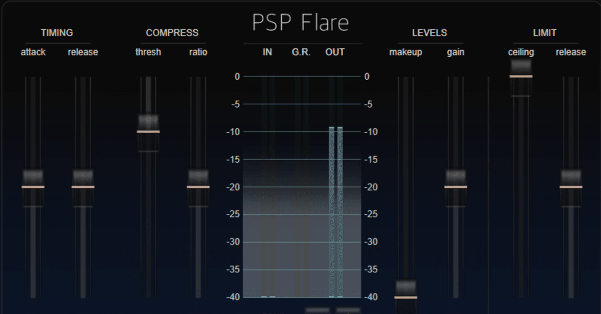 「週刊プラグインレビュー」PSP Audioware / Flare｜moroishimasaoki