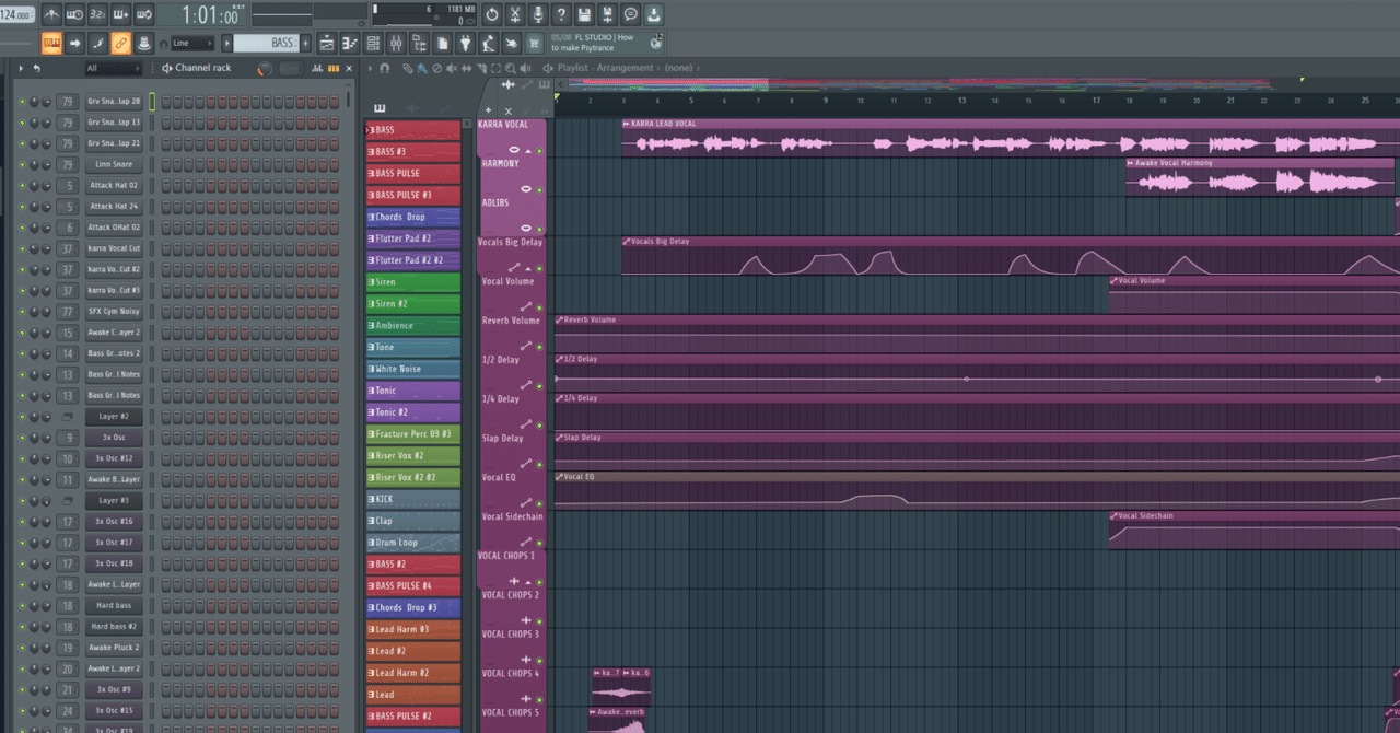 #6）FL Studioを使っていく｜ryo-tam