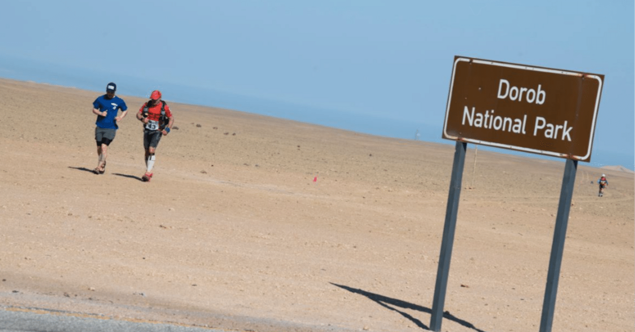 5. ナミブレース2022 / ステージ3 The Vast Open Namib Desert（37.5km)｜Rena＠サハラ砂漠