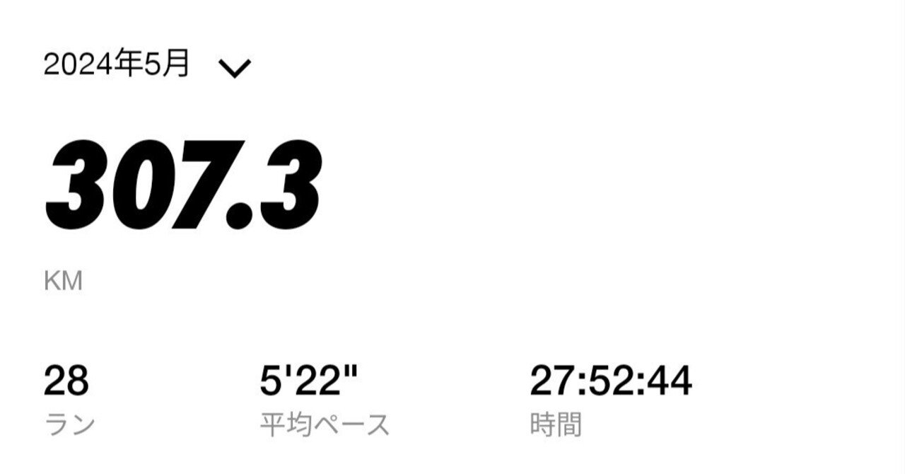 763.2024年5月ラン記録307km☆順調に基礎構築｜主聖霊教会/ランニング部|キリスト教福音宣教会