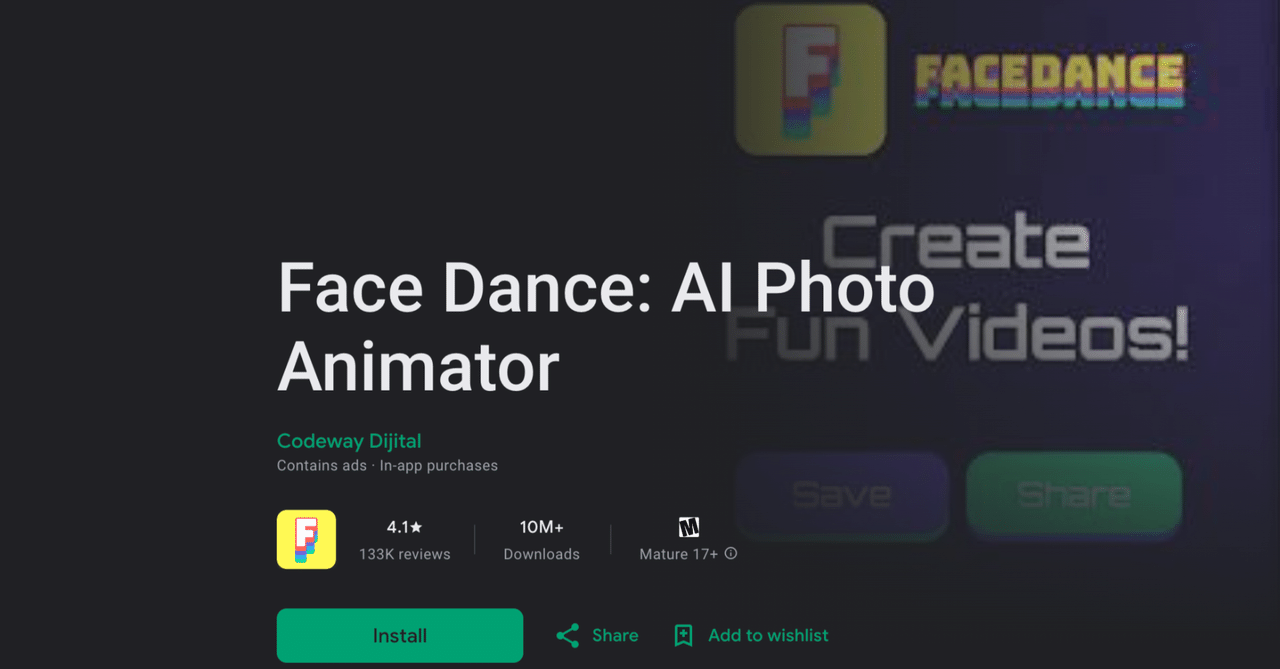 FaceDanceの楽しみ方：自撮りを制限しないで楽しむ方法｜Tokyo⇄シリコンバレー AI,クライメートテック Web3 -武富正人