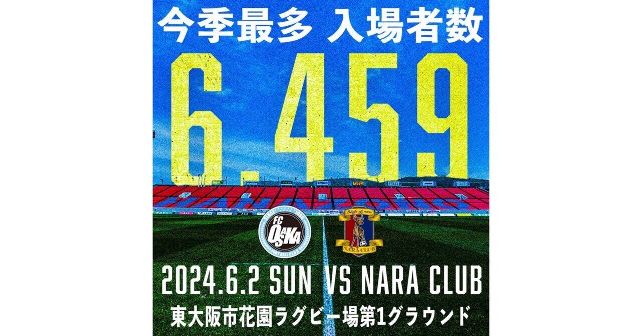 2024年6月2日（日） 明治安田J3リーグ FC大阪 0-0 奈良クラブ｜YAMADA Naoki