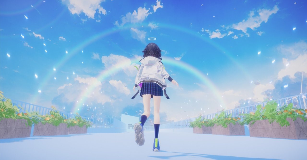 【VRChat_world】White Rooftop｜yoruyori