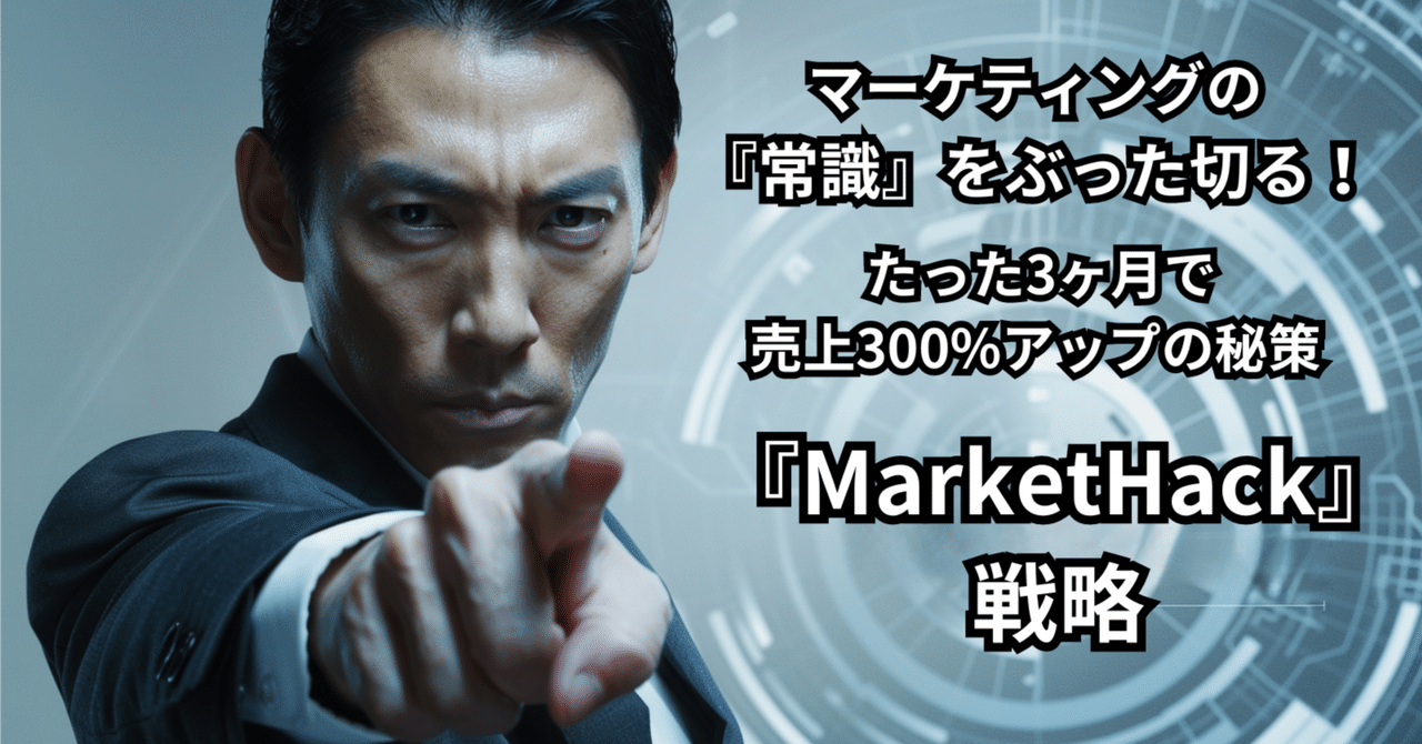 【初心者専用】誰も教えてくれないマーケティング成功法則を今すぐ入手せよ！｜はぐれマーケター コヤマ