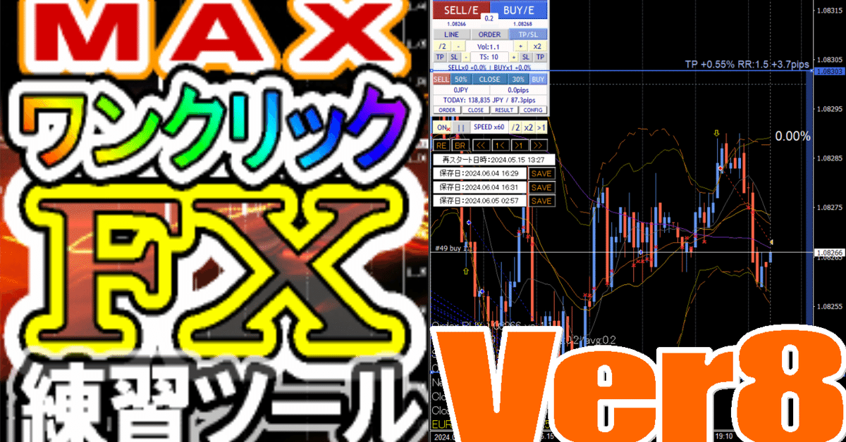 【FX練習・検証ツールMT4】ワンクリックFXトレーニングMAX：多機能トレード・シミュレーター｜RootCauseFX【公式】検証・練習ソフト・FXトレード支援ツール