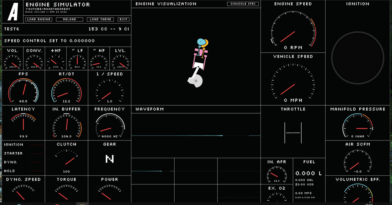 Engine Simulator 始めました。｜ohisama