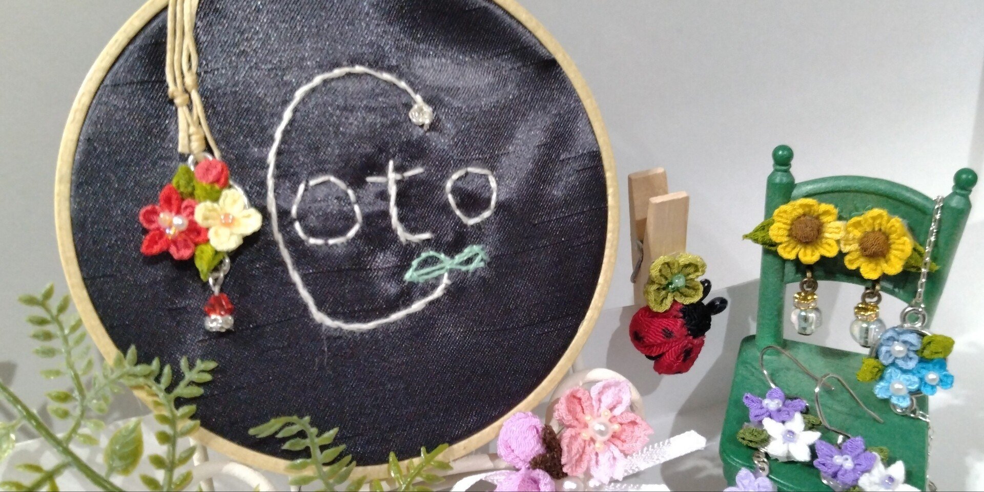 つまみ細工作品 ｜Coto ｜note