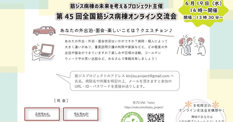 筋ジス病棟の未来を考えるプロジェクト|note