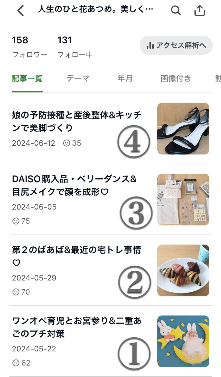 アメブロに最近のブログを4件投稿しているのでリンクを貼ります🌸 ① https://ameblo.jp/2021-09-bujo/entry-12852089113.html ② https ...