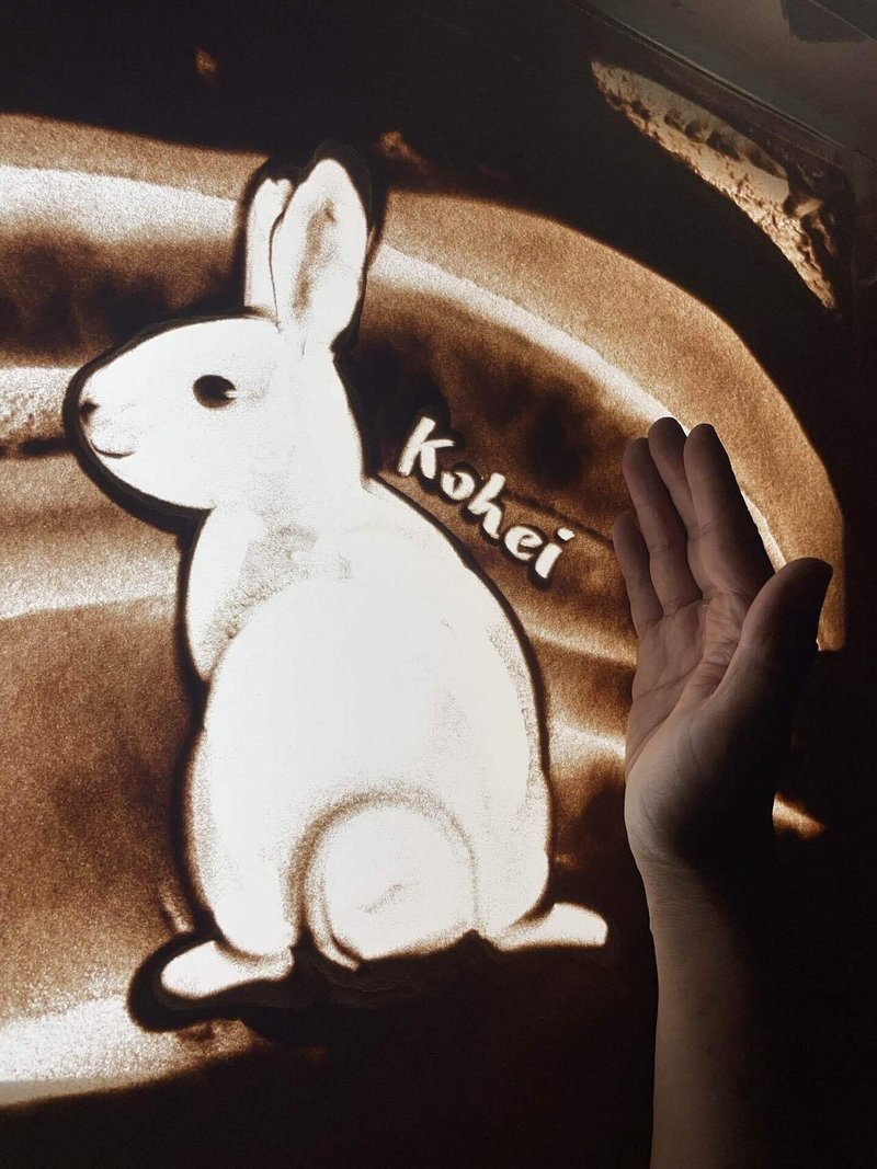 🐇🚢サンドアートパフォーマンス｜サンドアートKohei（アーティスト、日本医療科学大学非常勤講師）