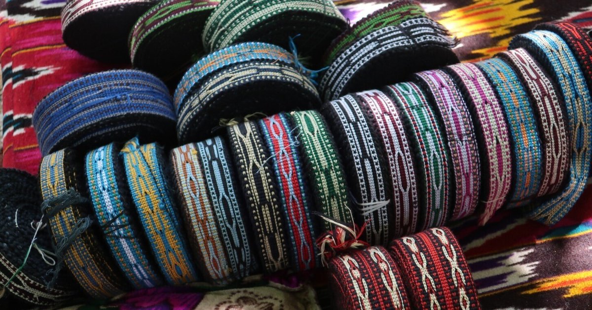 ウズベキスタンのカード織り（1）｜Hiroko Fukuda S.
