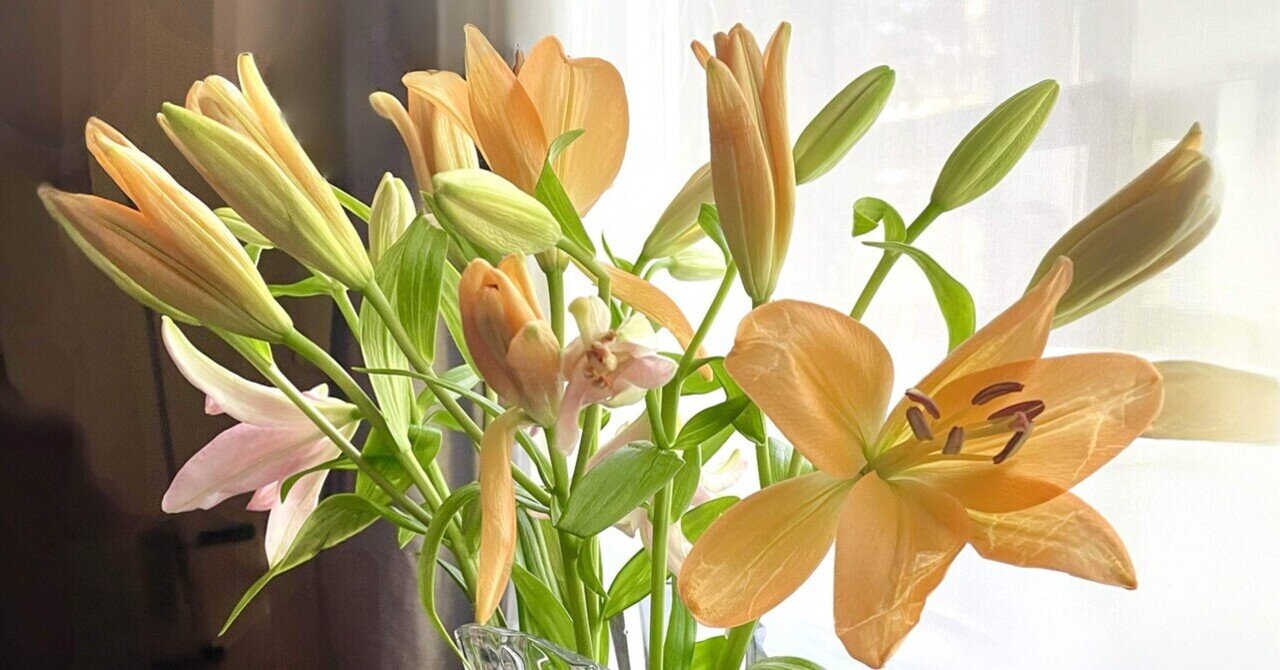 父の日と山ゆりの花｜SATOKOD