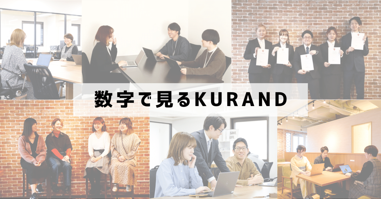 どんな人が働いてる？～数字で見るKURAND📊～｜KURAND株式会社 / 「クランド」クラフト酒のお店