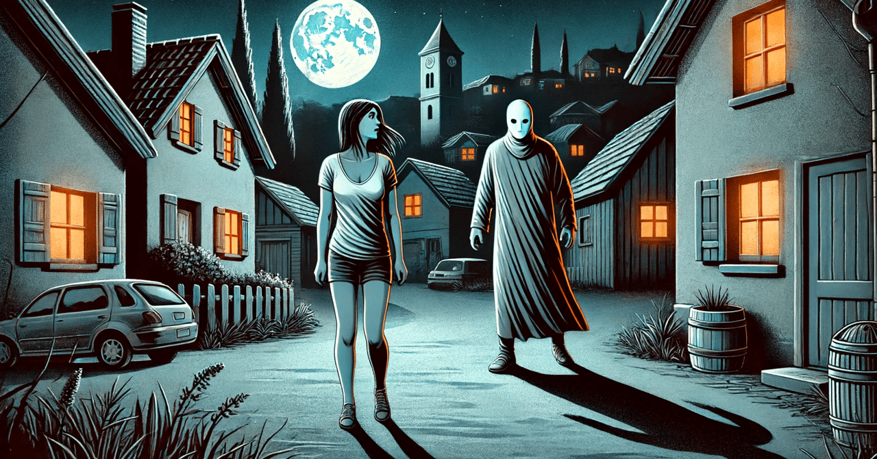 「お面の男」｜manaco