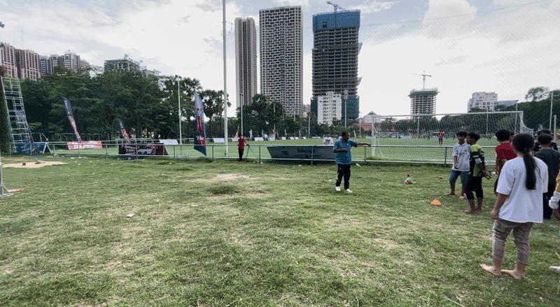 カンボジア日記第199号（走り高跳びの授業）｜Yuto Kikuchi